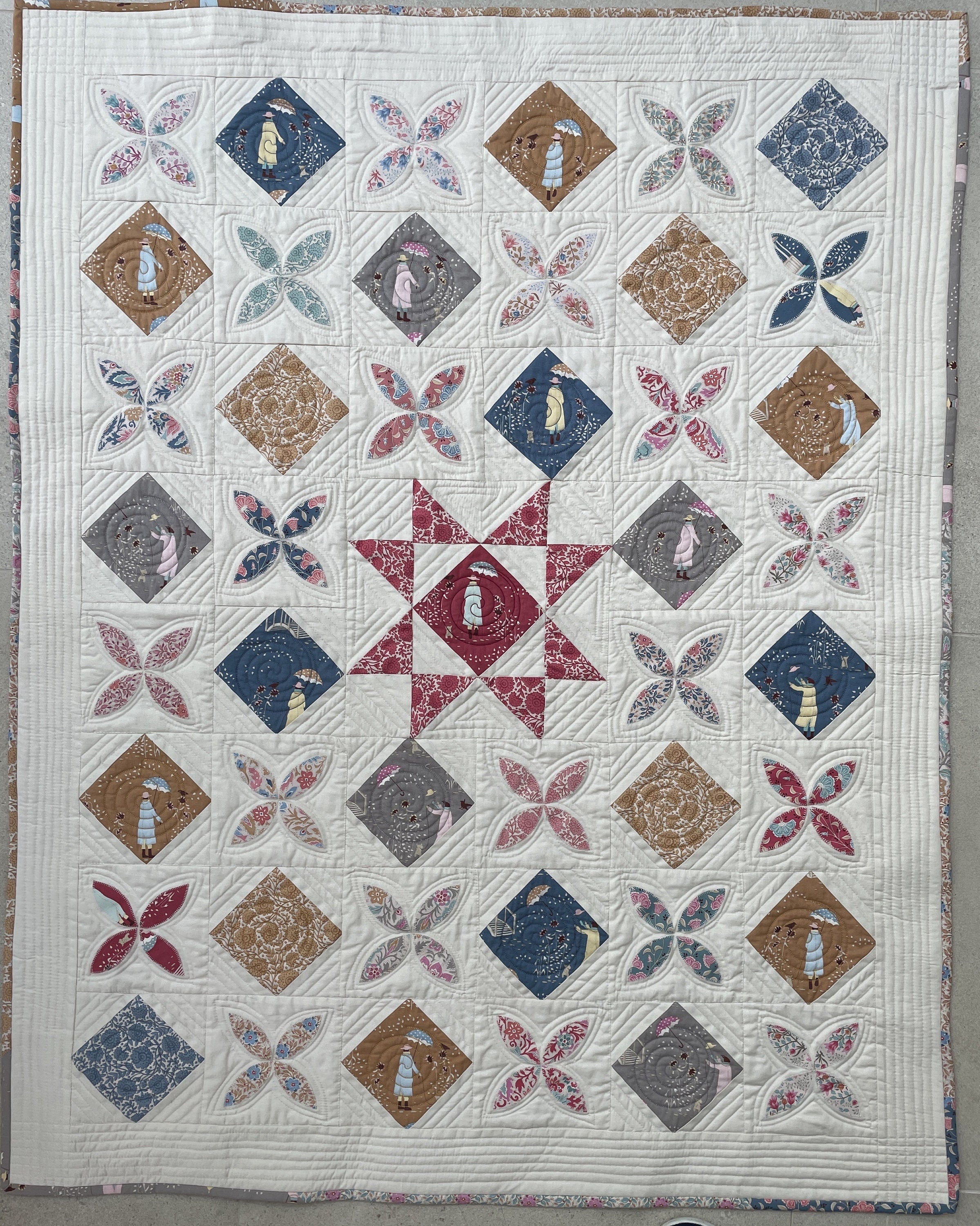Windy Days Quilt Pattern 3 sizes – Altogether Patchwork